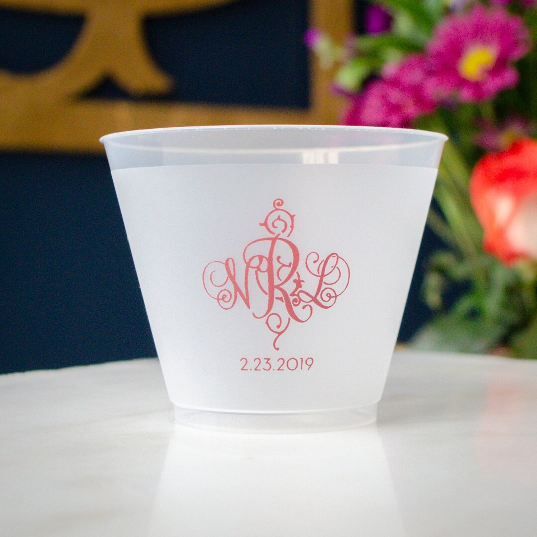 Bridal Shower Brunch Cups, Mimosa Cups, Wine Cups, Wedding Shower Cups ...