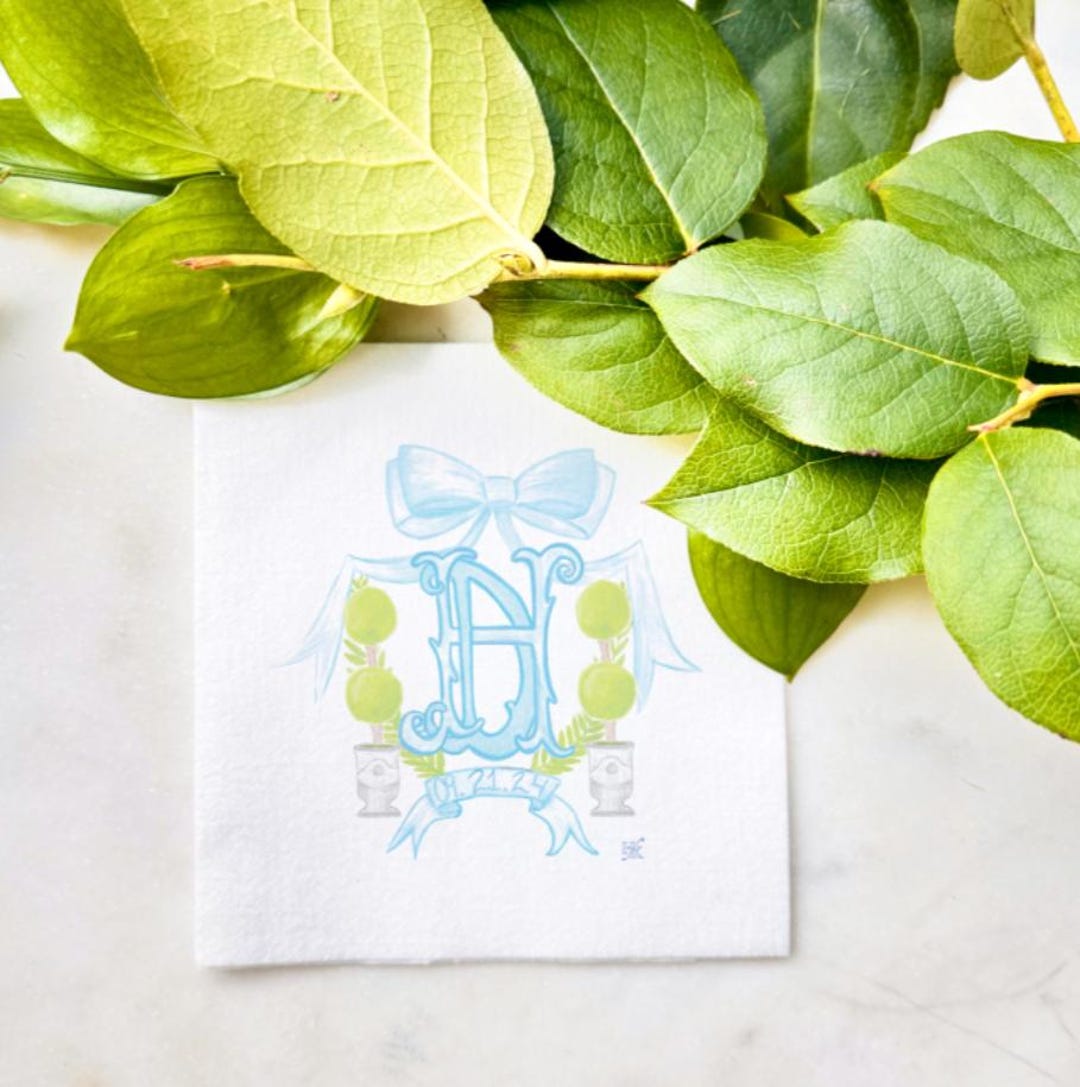 Custom Full Color Napkins, Full Color Printed Cocktail Napkins, Full ...