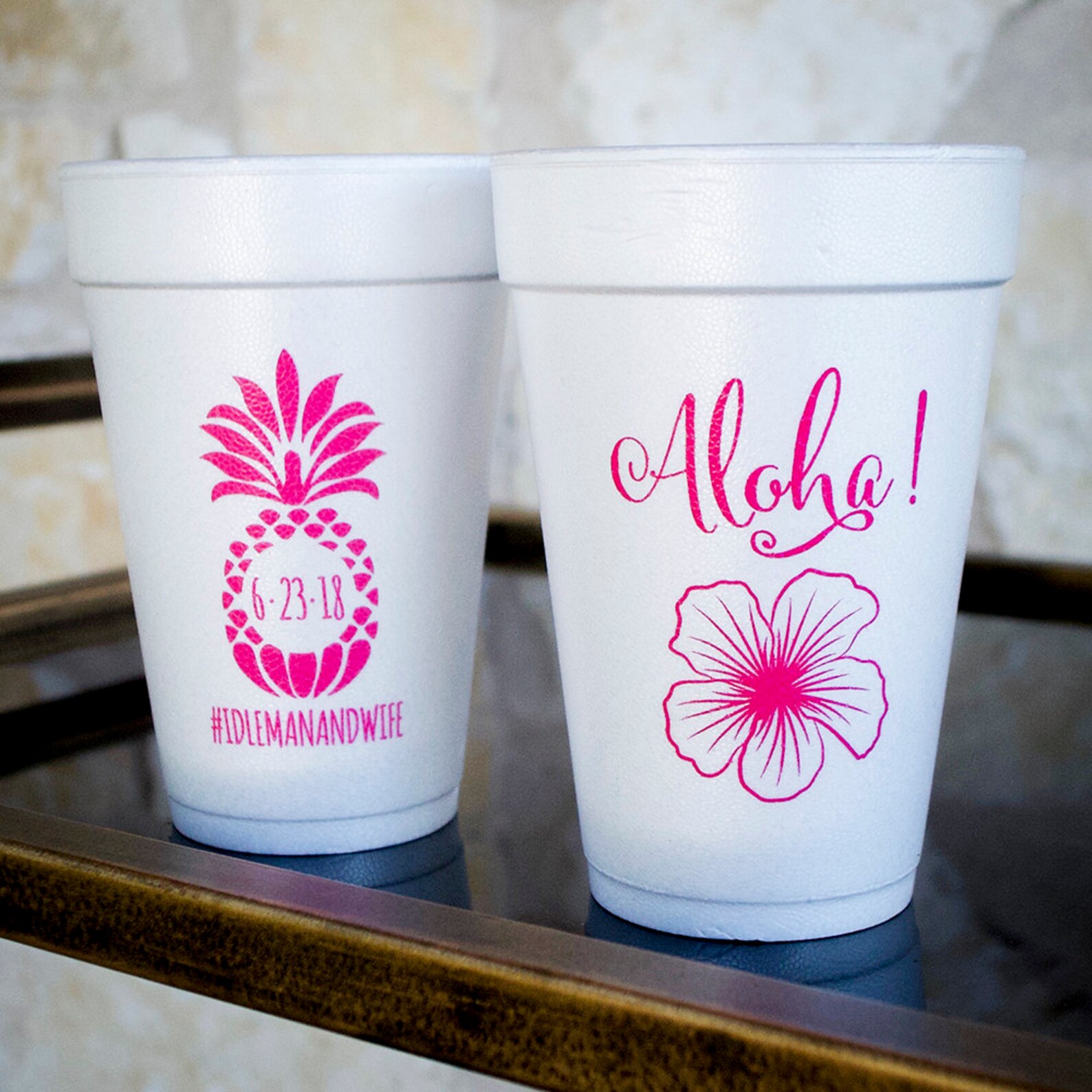 Custom Drink Drank Drunk Party Cups Personalized Styrofoam - Etsy