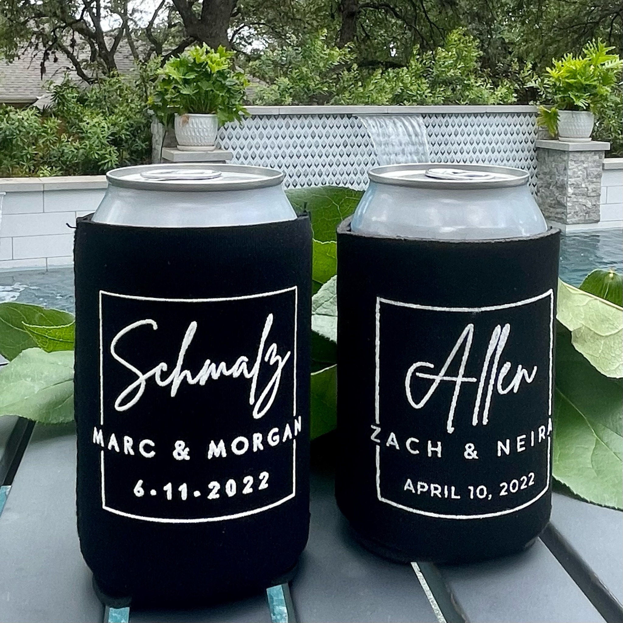 Ole Custom Printed Coolies, Personalized Can Coolers, Wedding Favors ...