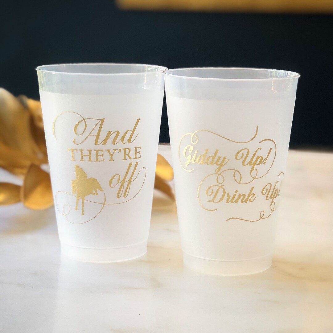 Kentucky Derby Party Cups, Derby Party Favors, Printed Party ...