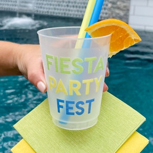 Personalized Full Color Fiesta Frost Flex Cups, Full Color Fiesta ...