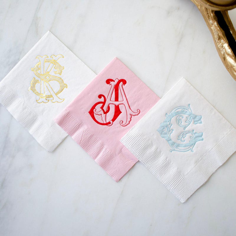 Beverage Napkin Designs - Etsy