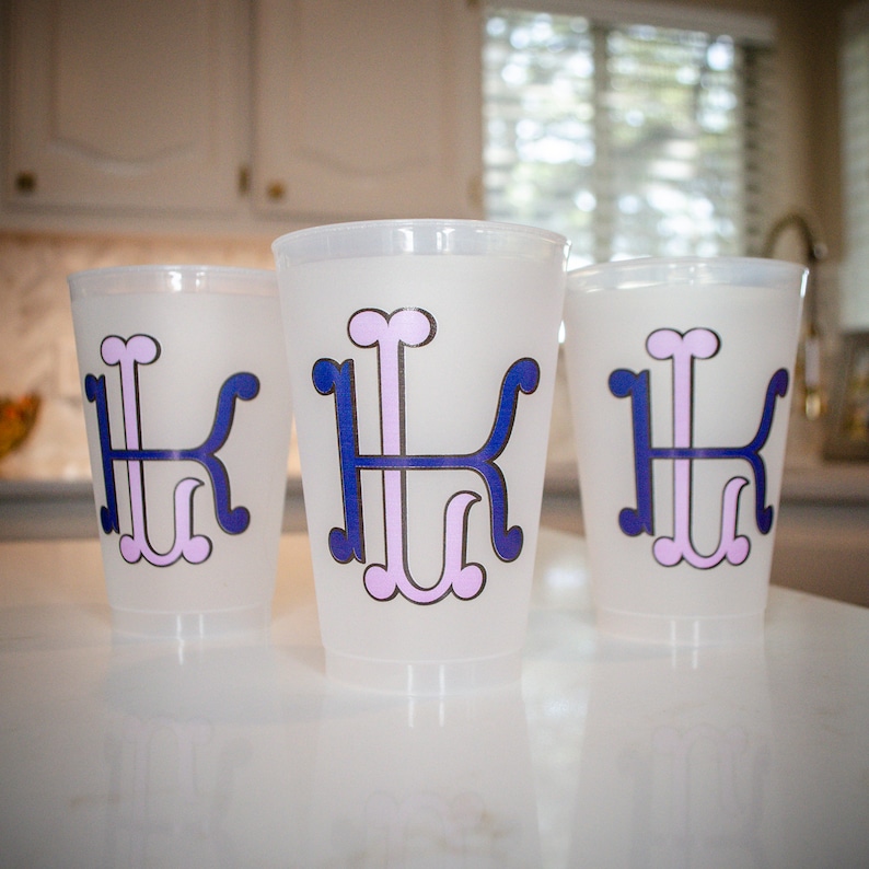 Full Color School Crest Graduation Party Cups Custom Printed - Etsy