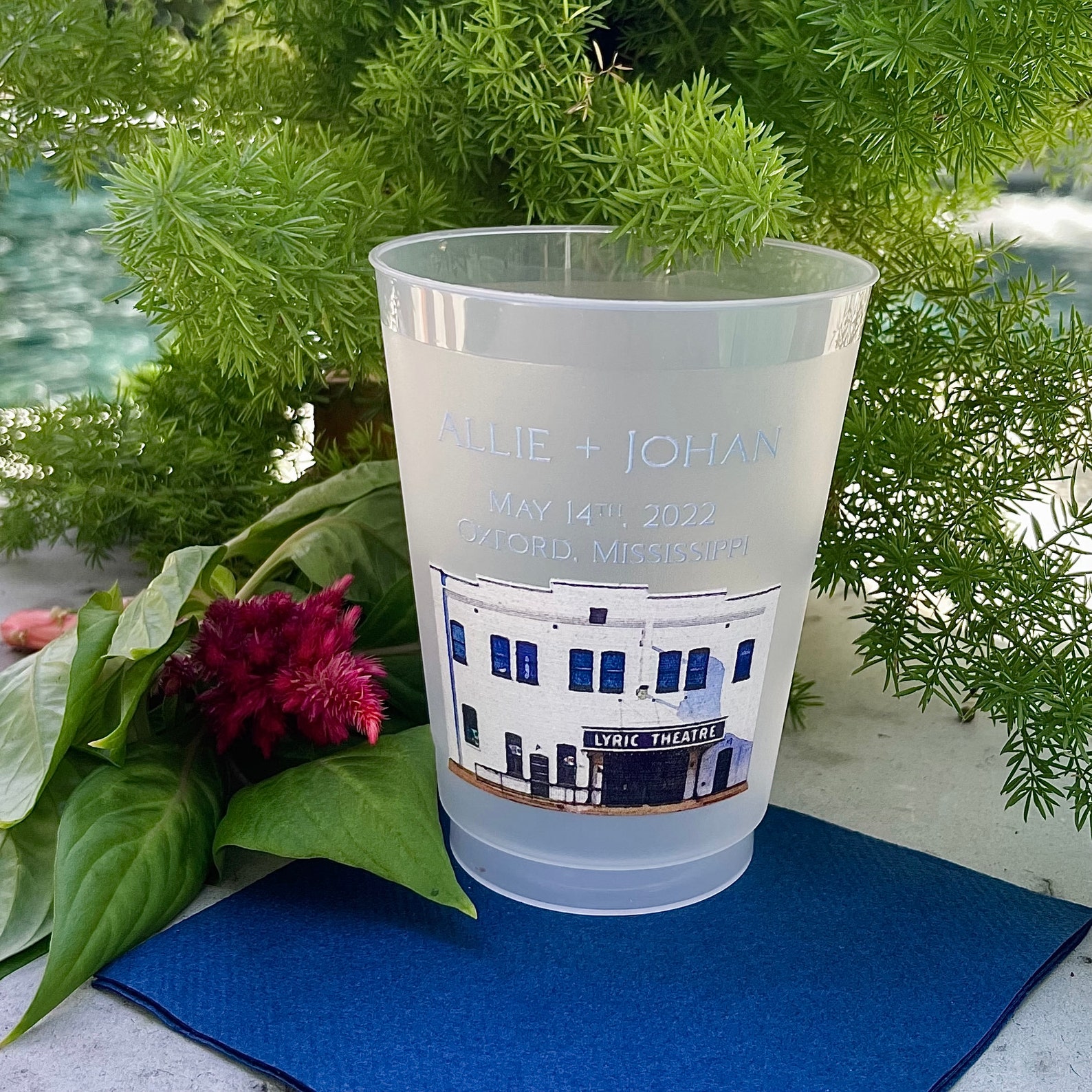 Custom Venue Photo Shatterproof Cups, Personalized Full Color Cups ...