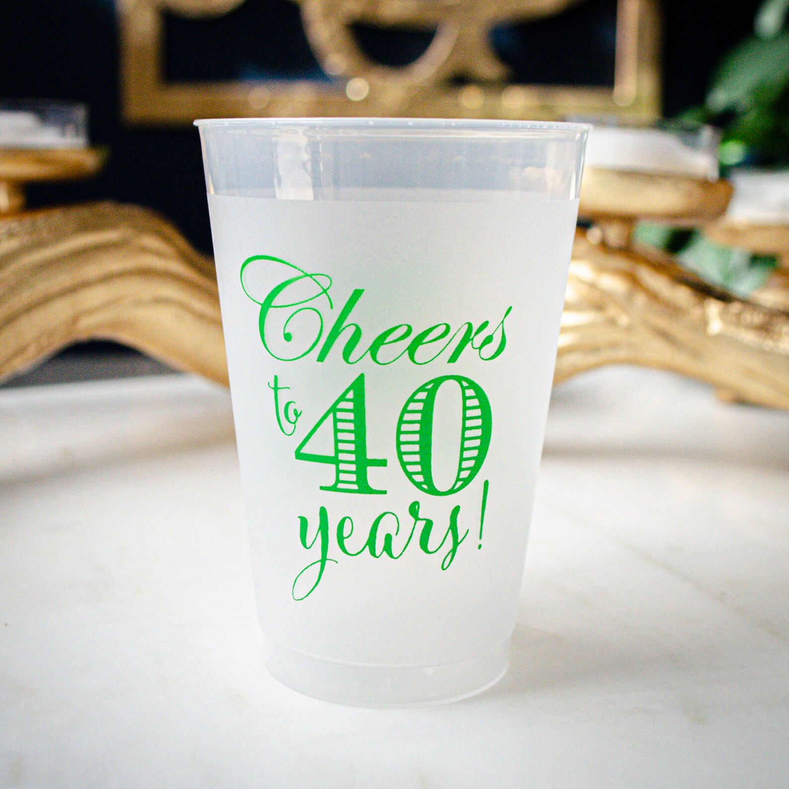 70 and Fabulous Shatterproof Cups, 70th Birthday Party Cups, Custom ...