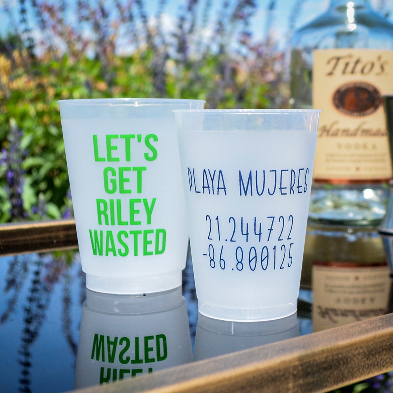 Pop Fizz Clink Custom Shatterproof Cups Flexible Party Favor - Etsy