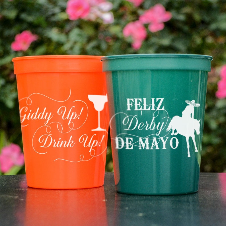 Feliz Derby De Mayo Cup Cinco De Mayo Kentucky Derby Giddy | Etsy