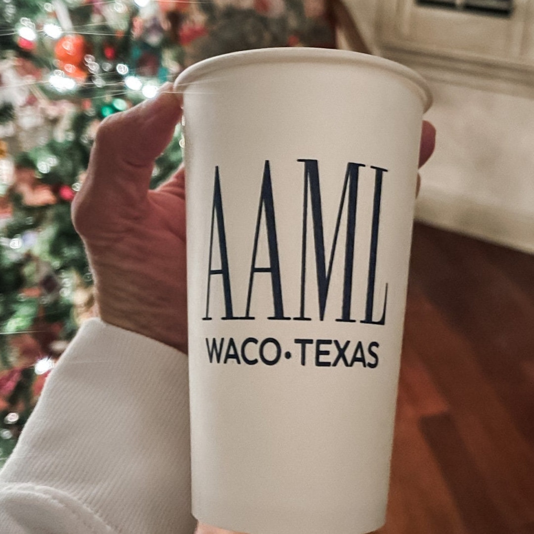 Custom Coffee Paper Cups, Personalized to Go Cups, Coffee Bar Cups, Hot ...