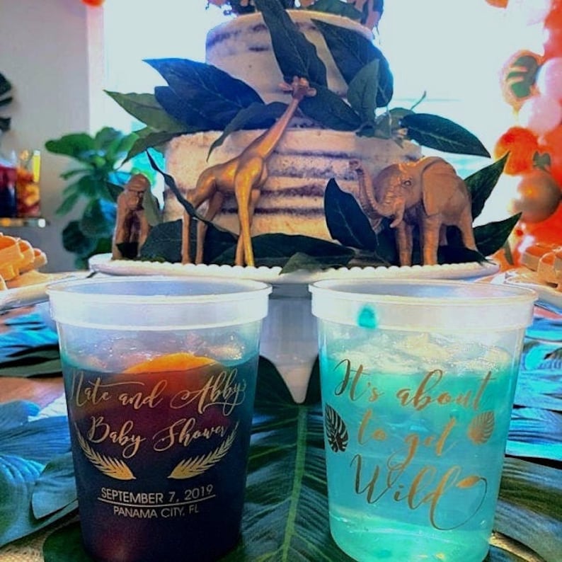 Personalized Party Cups, Color Changing Cups, Plastic Stadium Mood Cups ...