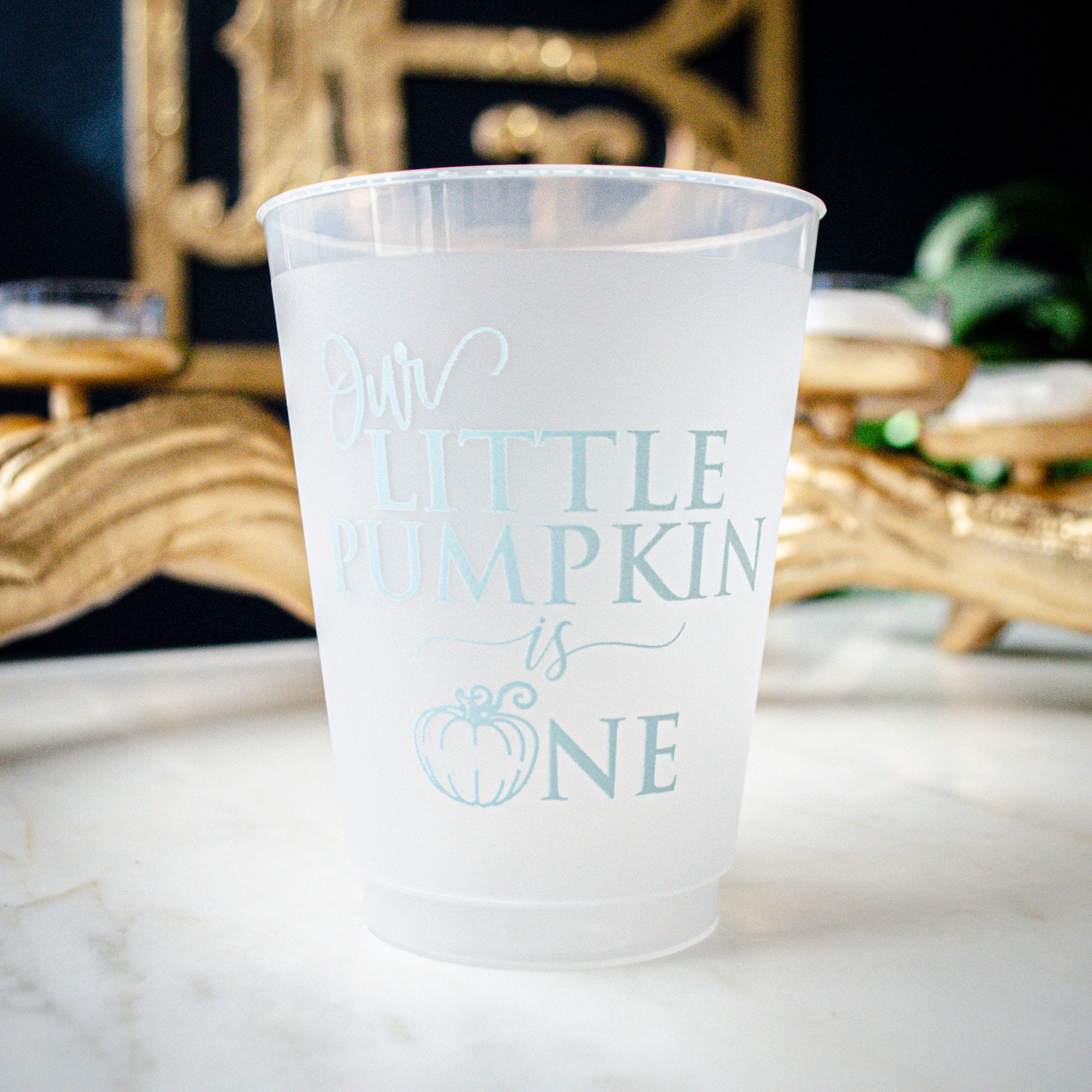 Custom Sip and See Cups Blue Baby Shower Cups 1st Birthday - Etsy