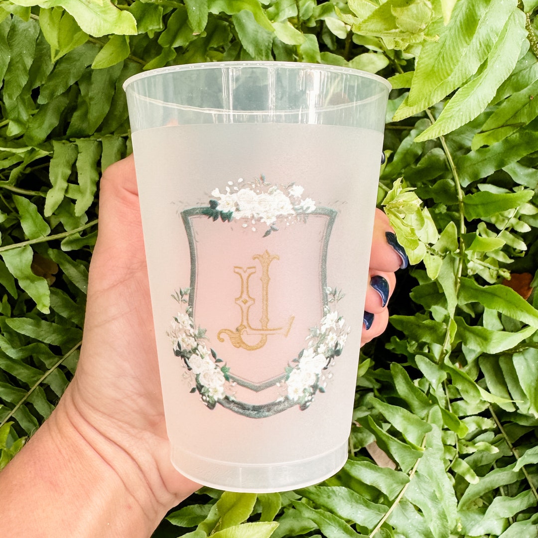 Custom Full Color Duogram Crest Shatterproof Cups, Custom Full Color ...