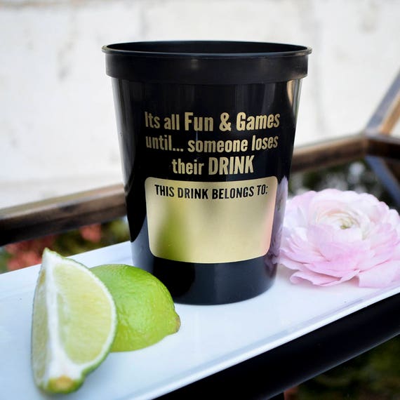 This Drink Belongs To Cups Custom Stadium Party Cups | Etsy
