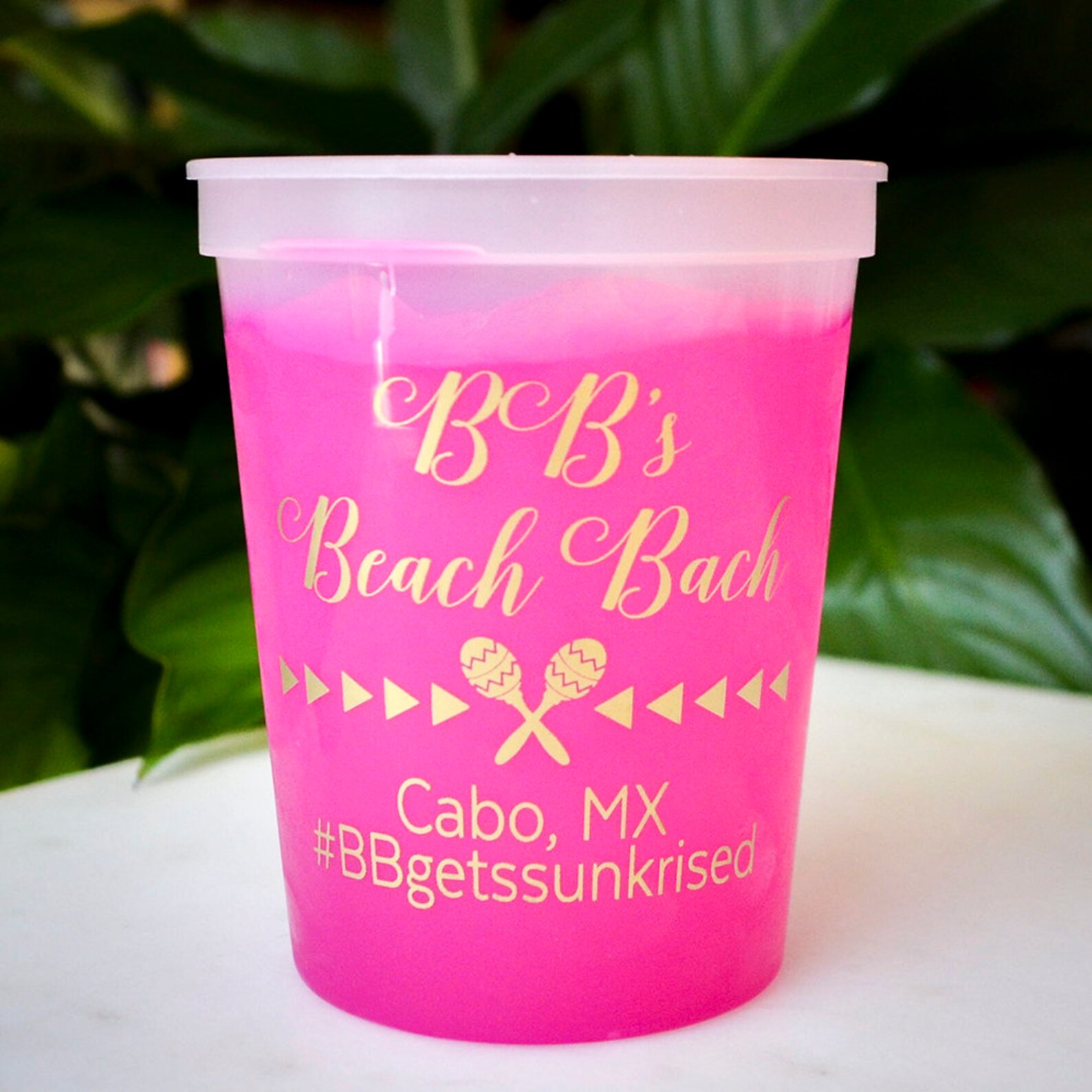 Color Changing Bachelorette Bash Cups Custom Party Cups - Etsy