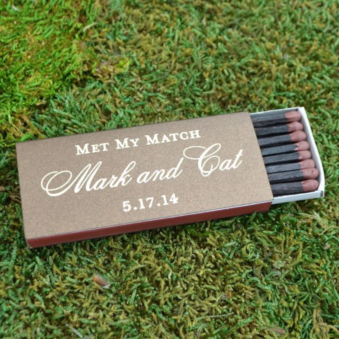 Personalized Cigar Matches, Custom Wedding Matchboxes, Wedding Cigar ...