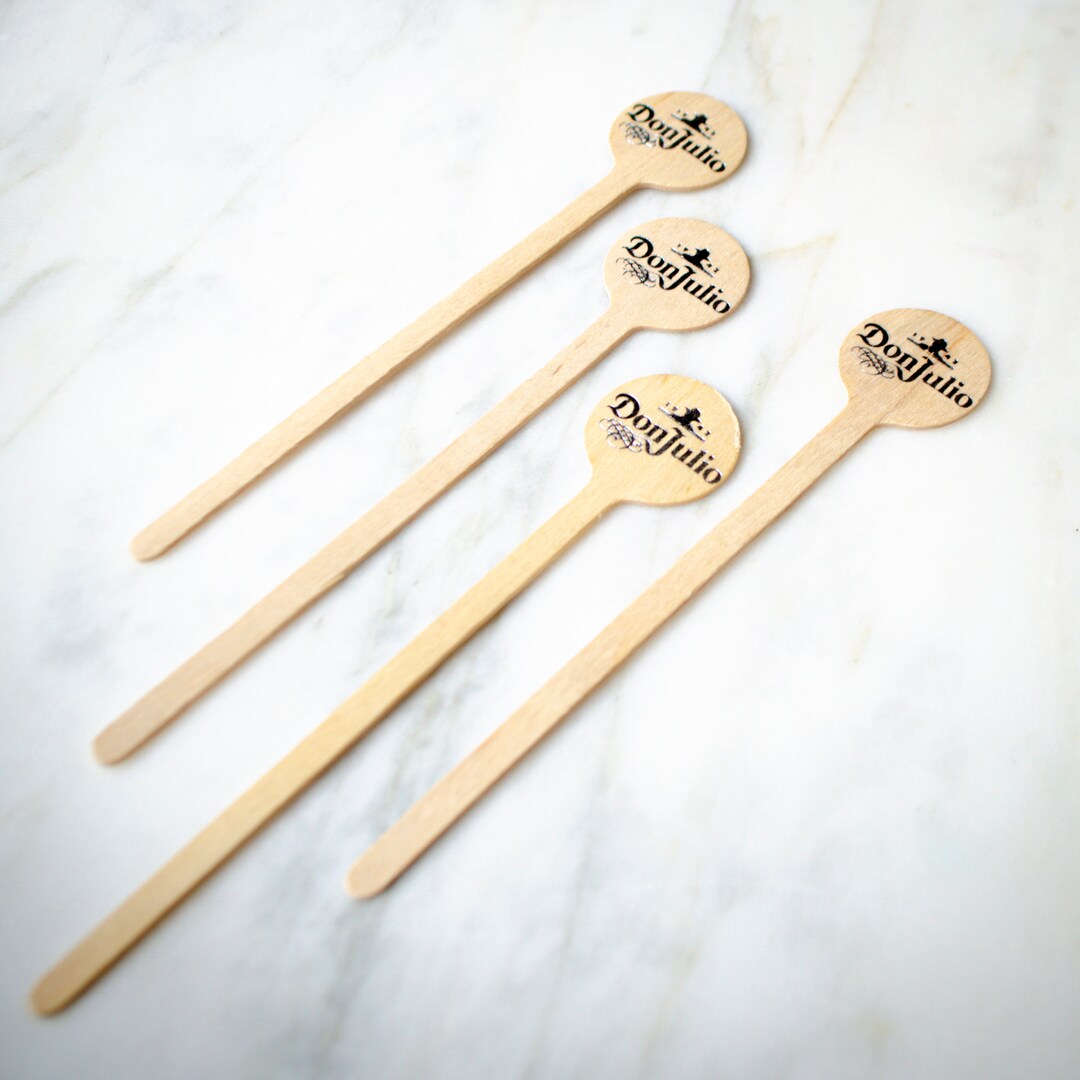 Wooden Stir Sticks, Party Drink Stirrers, Company Logo Stir Sticks ...
