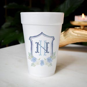 Custom Full Color Printed Foam Cups, Full Color Styrofoam Party Cups ...