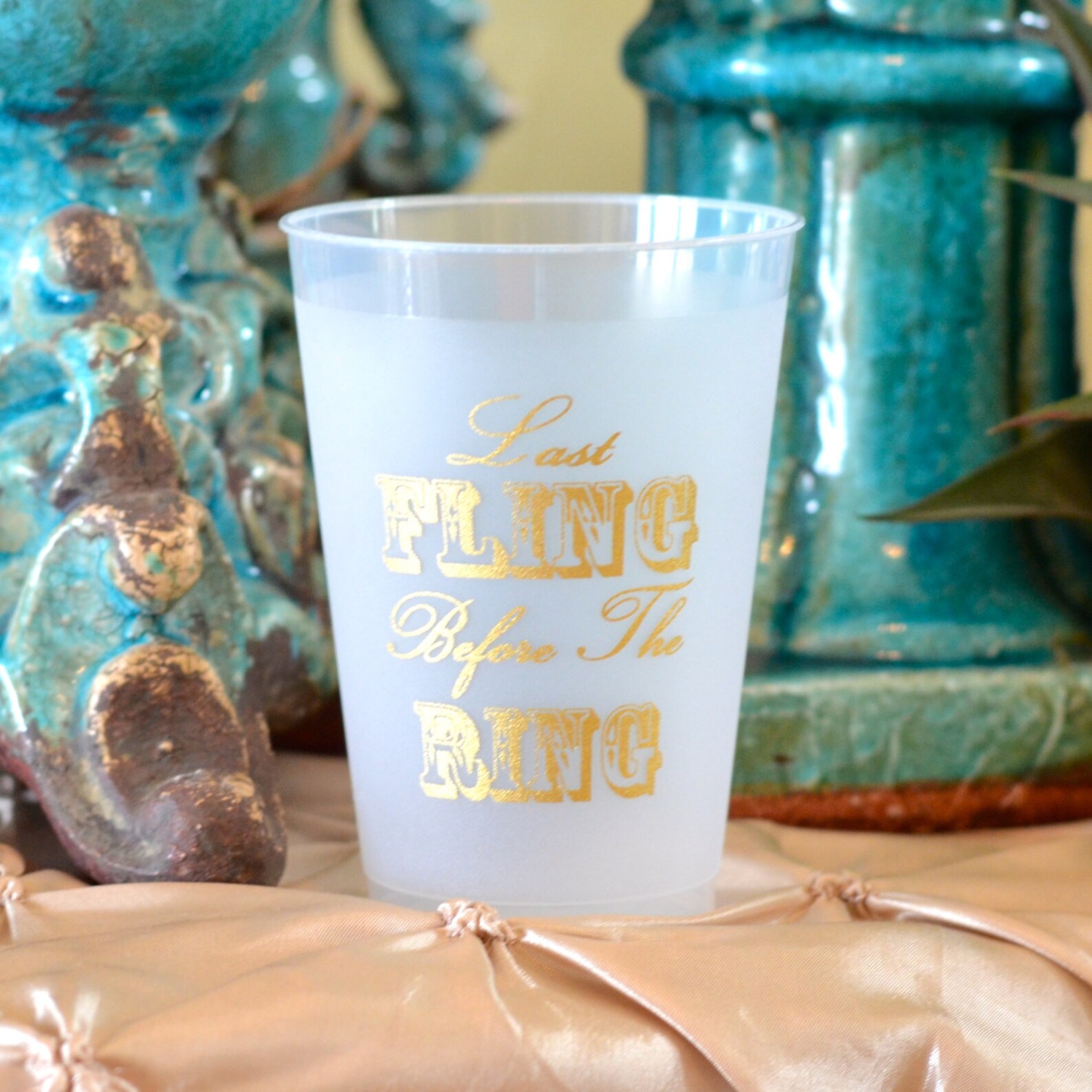 Bride and Groom Shatterproof Wedding Cups Plastic Party Cups - Etsy