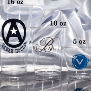 Personalized Wreath Monogram Cups, Custom Monogrammed Event Cups ...