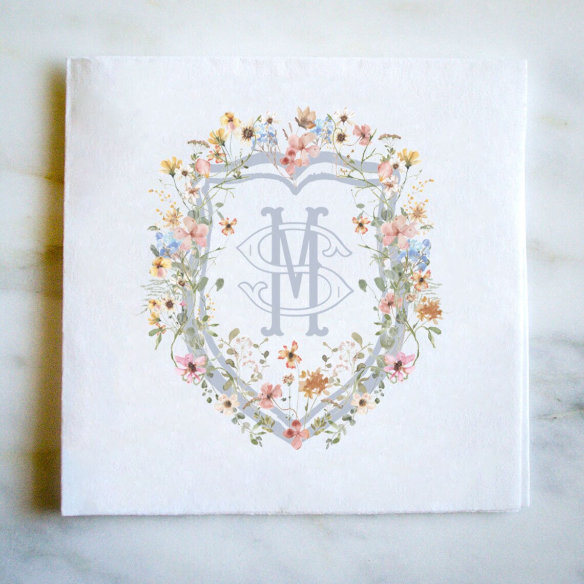 Custom Full Color Tree Crest 3ply Napkins, Custom 3ply Tree Crest ...