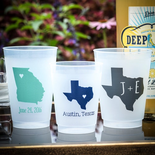 Customized Celebrate Your State Shatterproof Cups | Etsy