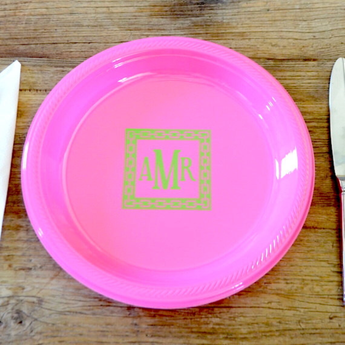 Custom Printed Party Plates Personalized Printed Plates - Etsy