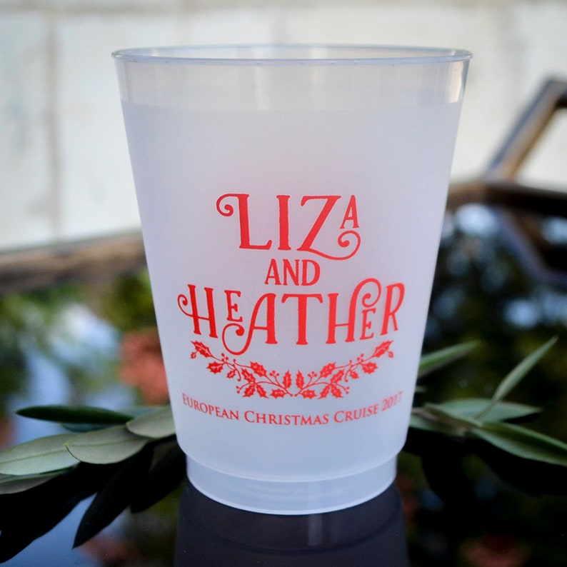 Customized Corporate Frosted Cups, Personalized Corporate Shatterproof ...