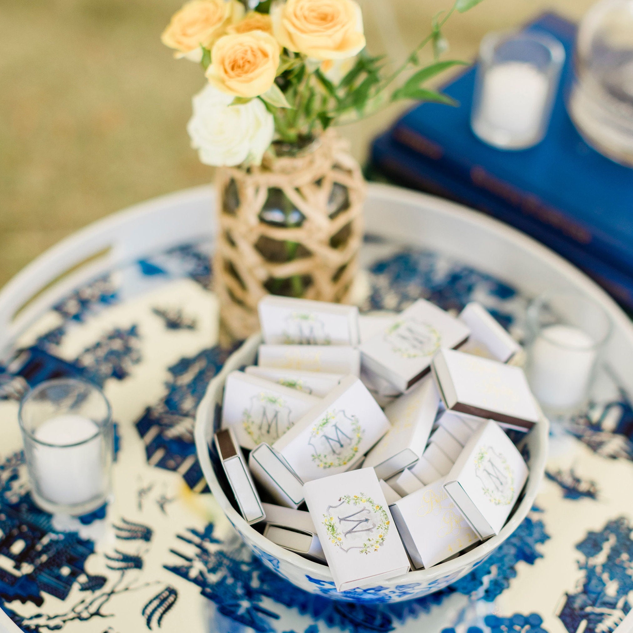 Full Color Matchboxes Monogrammed Custom Matches Full Color | Etsy