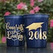 Graduation Cap Cups, Graduation Tassel, Printed Party Cups, Party ...