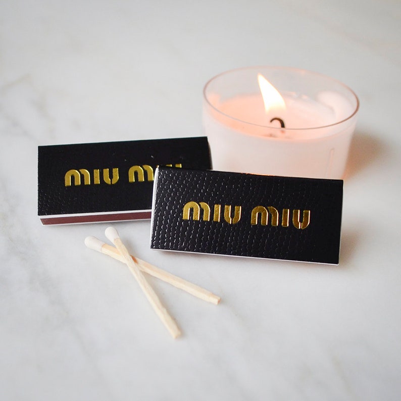 A Perfect Match Personalized Matches With Monogram Custom - Etsy