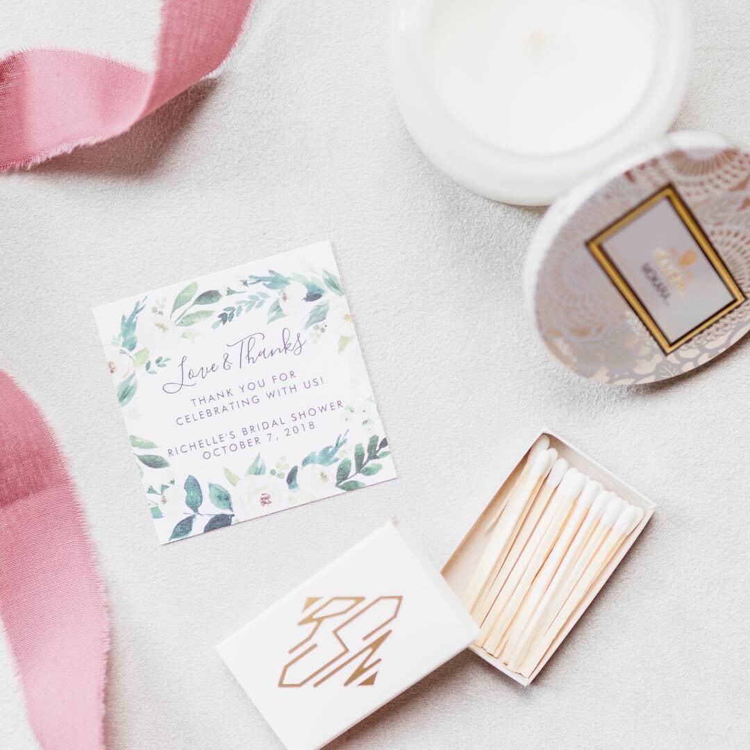 Gold Foil Matches, Monogrammed Matchbox, Custom Match Boxes, Candle ...
