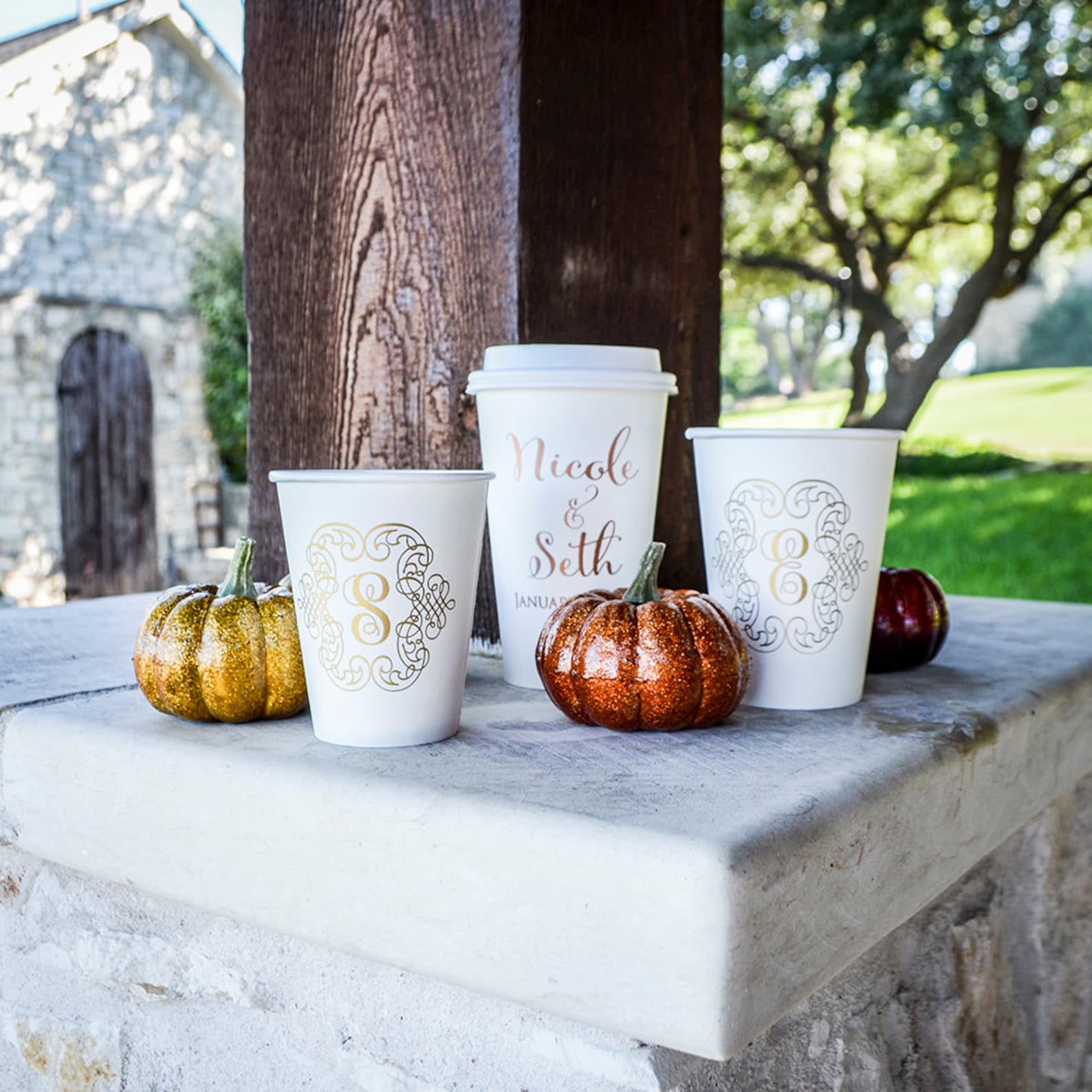 Custom Coffee Cups Personalized Paper Coffee Cups Paper - Etsy