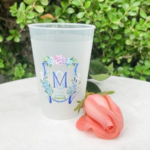 Custom Tropical Turtle Crest Shatterproof Cups, Custom Full Color Cups ...