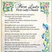 Pastor's Wife First Lady Personalized Appreciation Name Poem Gift Thank ...