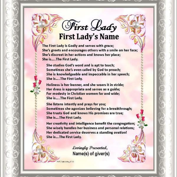 Pastor Appreciation Poem Etsy