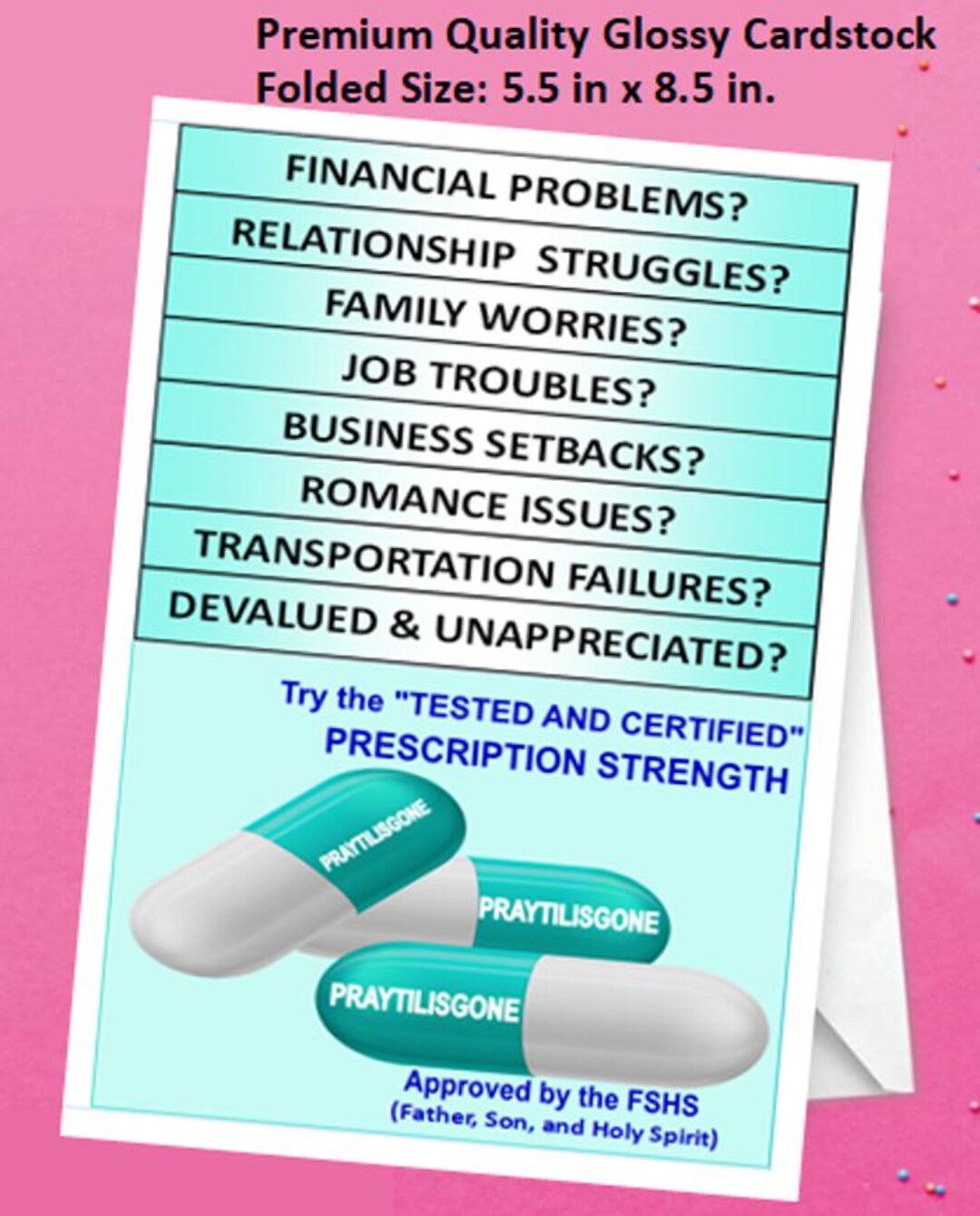 Christian Encouragement Bible Verse: Anti-depressant Prayer Pill Remedy ...
