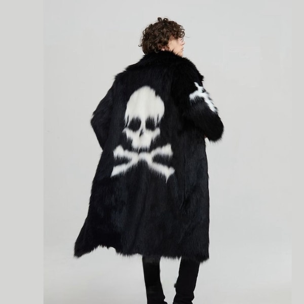 Y2k Fur Jacket - Etsy