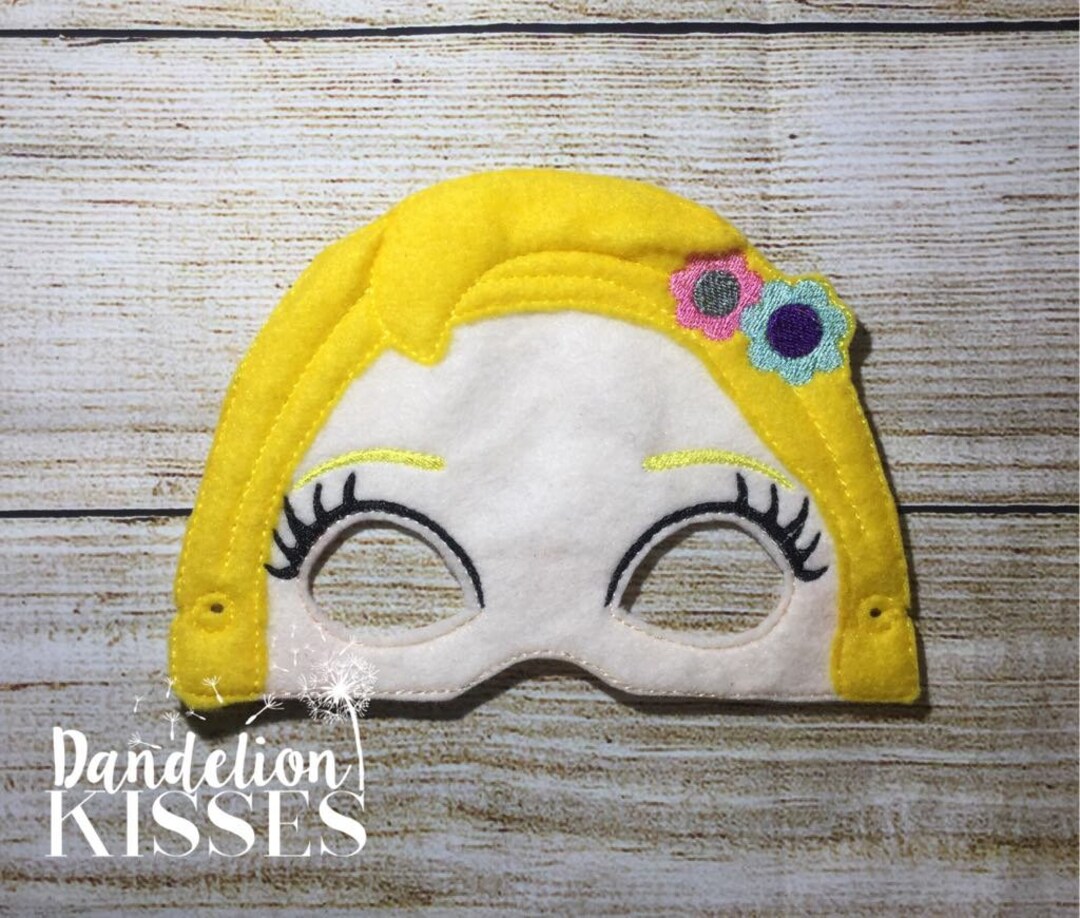 Rapunzel Inspired Mask - Etsy