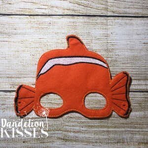 Nemo and Dory Inspired Mask | Etsy