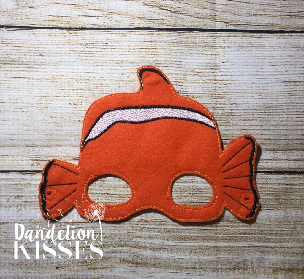 Nemo and Dory Inspired Mask - Etsy