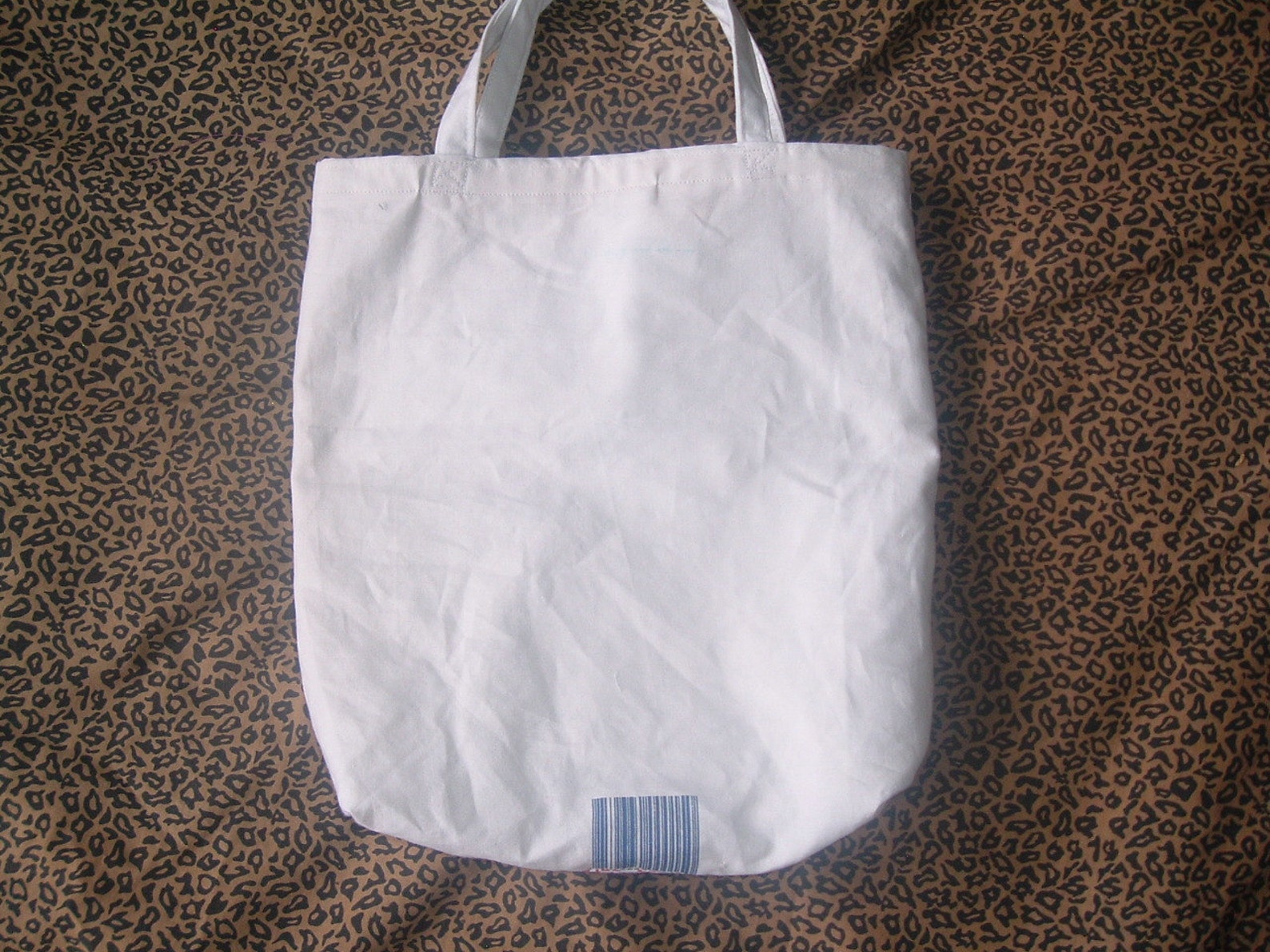 Blue Bird Flour Sack Tote Bag - Etsy