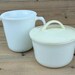 Pyrex White Creamer and Sugar Set - Etsy
