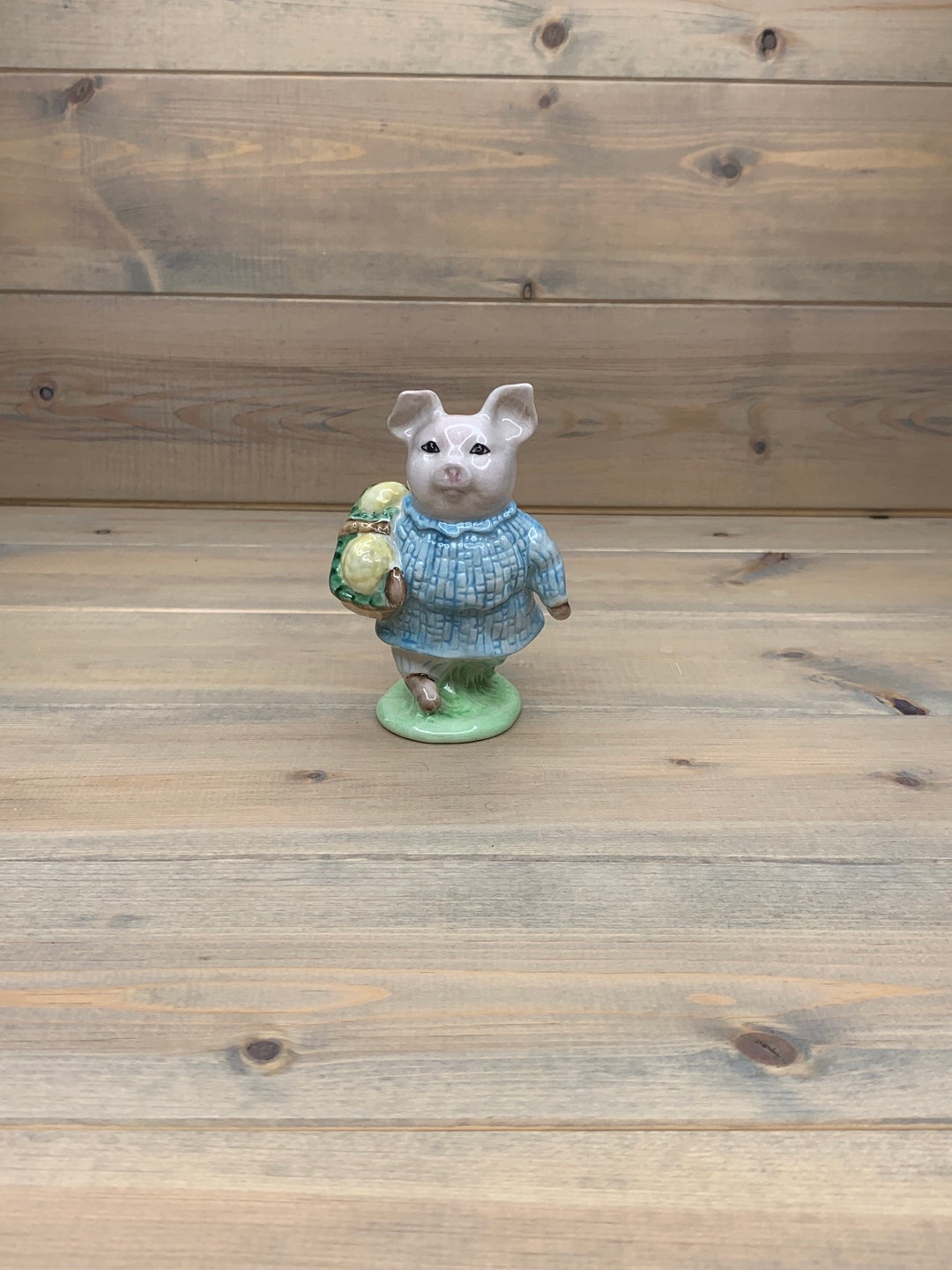 Beatrix Potter "little Pig Robinson" Pig Figurine - Etsy