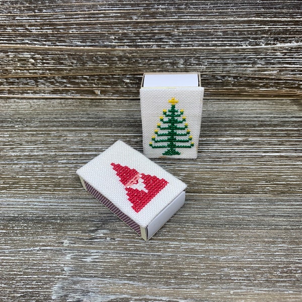 Matchbox Cross Stitch - Etsy