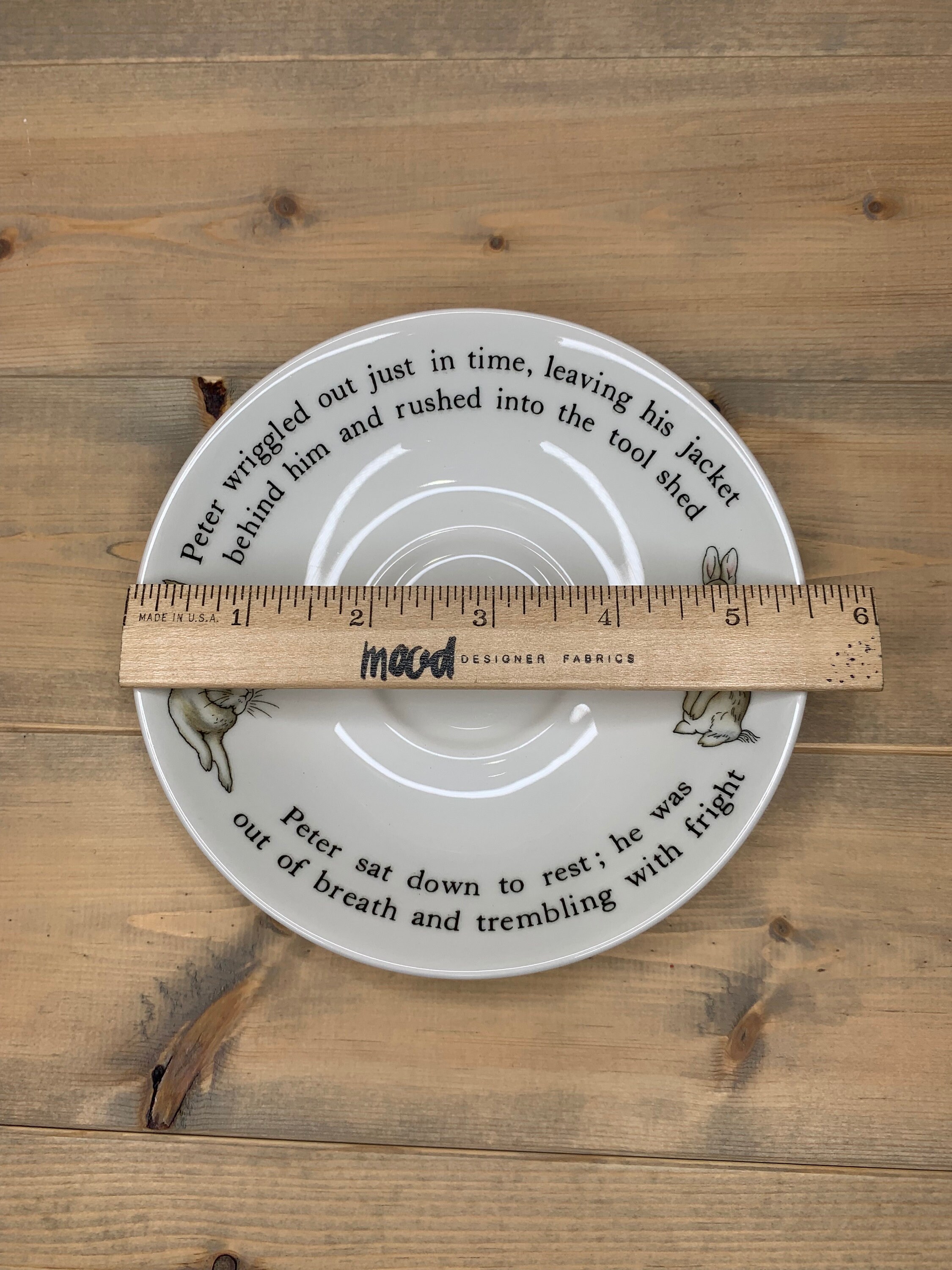 Peter Rabbit Cup and Saucer Set of 2 Wedgwood of Etruria & Barlaston ...