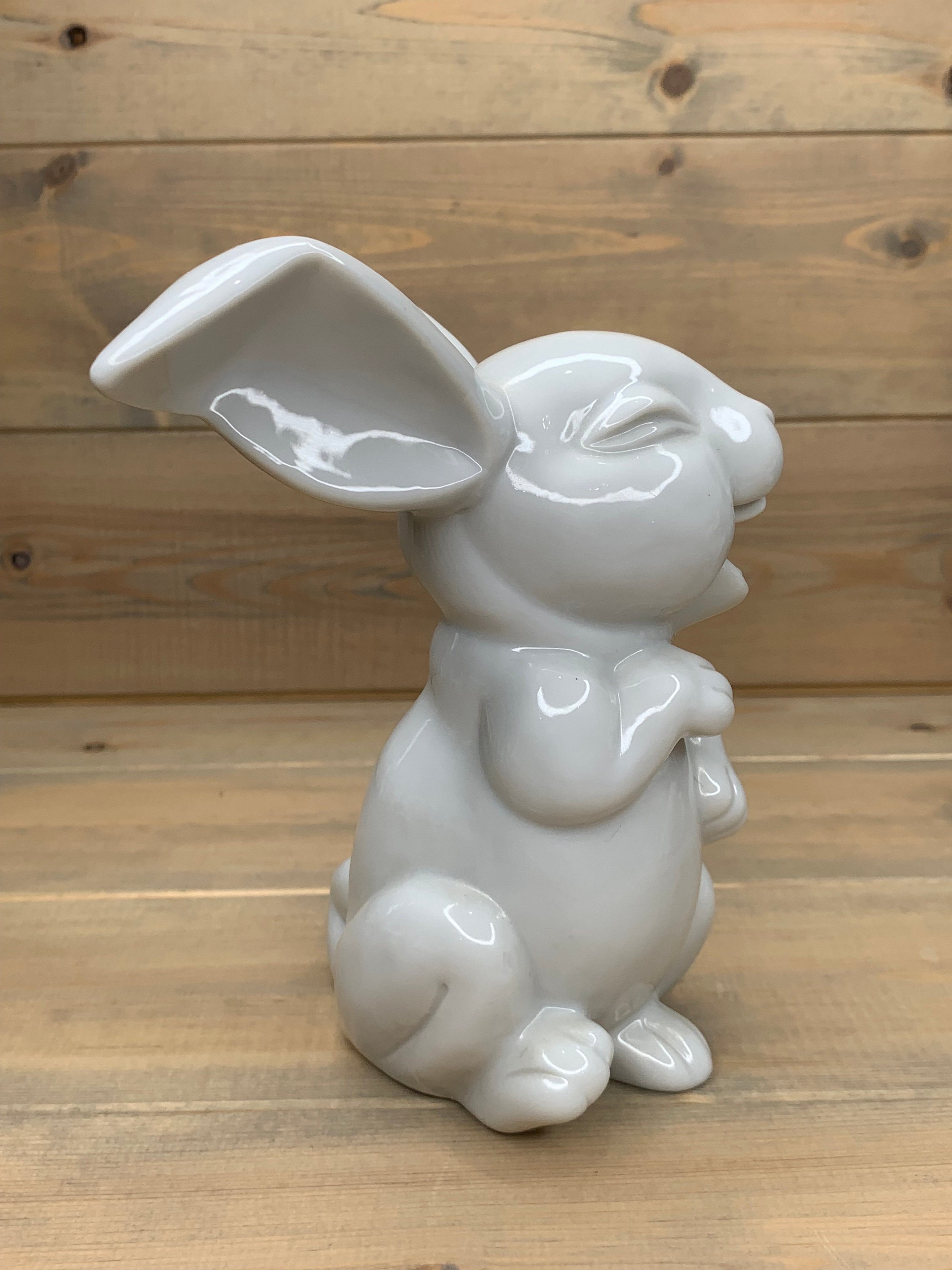 Laughing White Rabbits / Bunnies Japan Set of 2 - Etsy