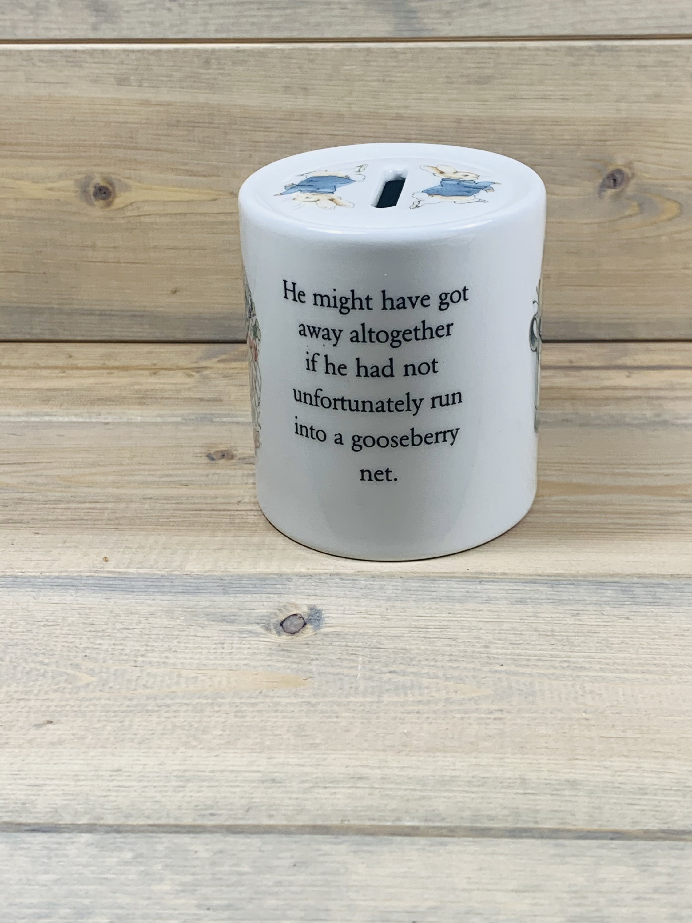 Peter Rabbit Oval Bank by Wedgwood Child's First Bank - Etsy UK