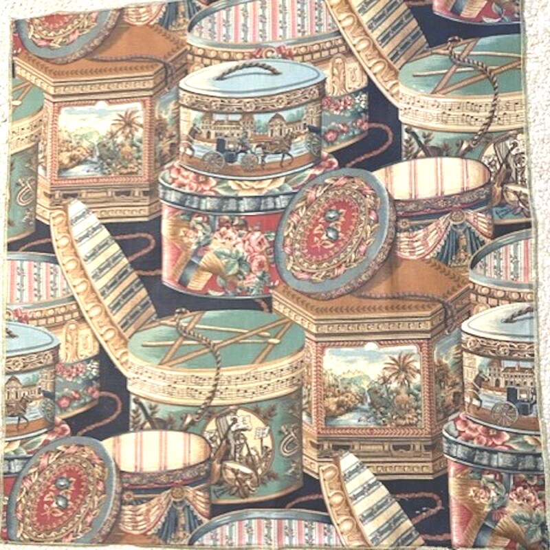 Victorian Hat Box - Etsy