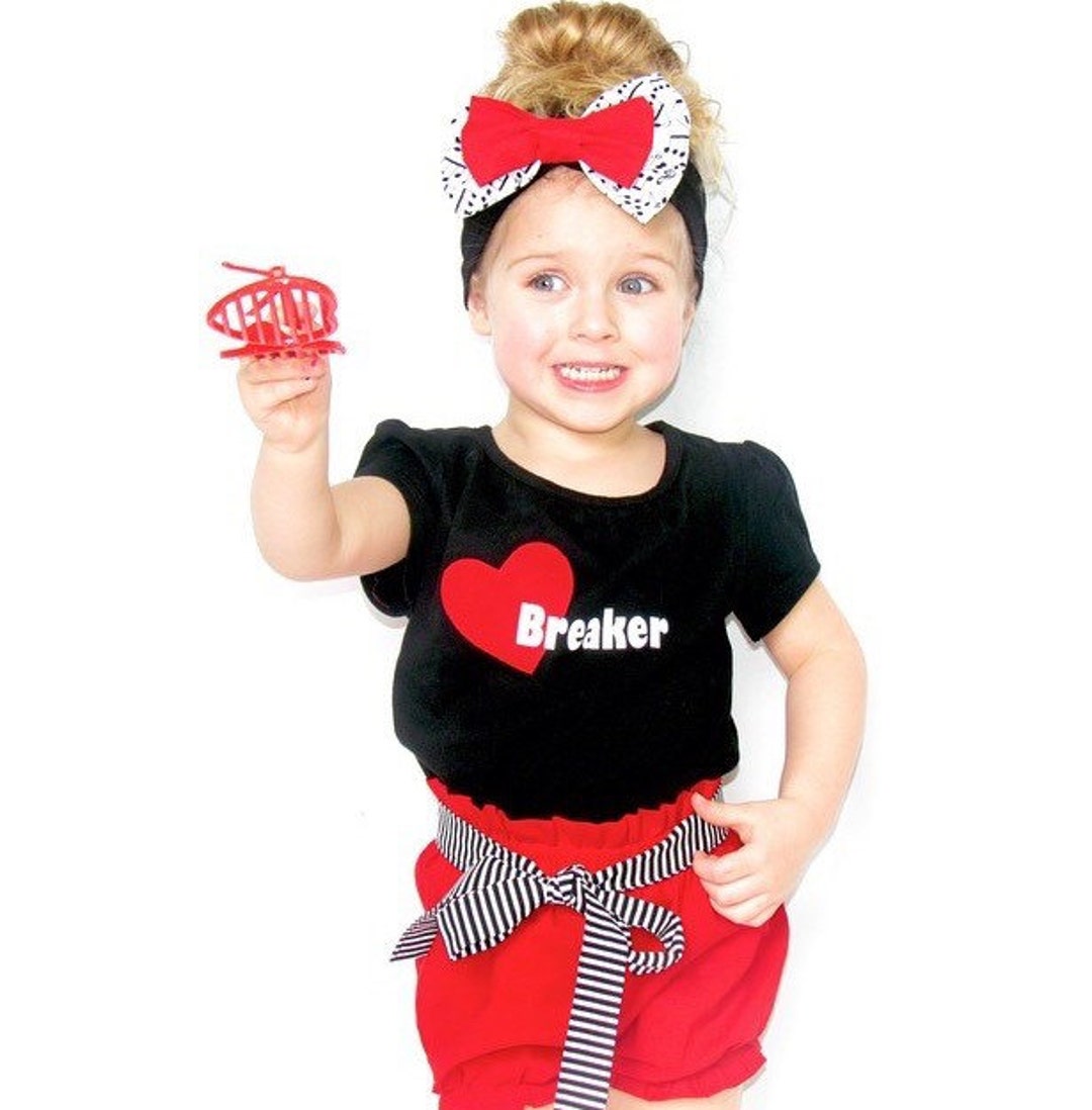 Musical Notes Headband, Musical Notes Bow, Double Bow, Red, Black and ...