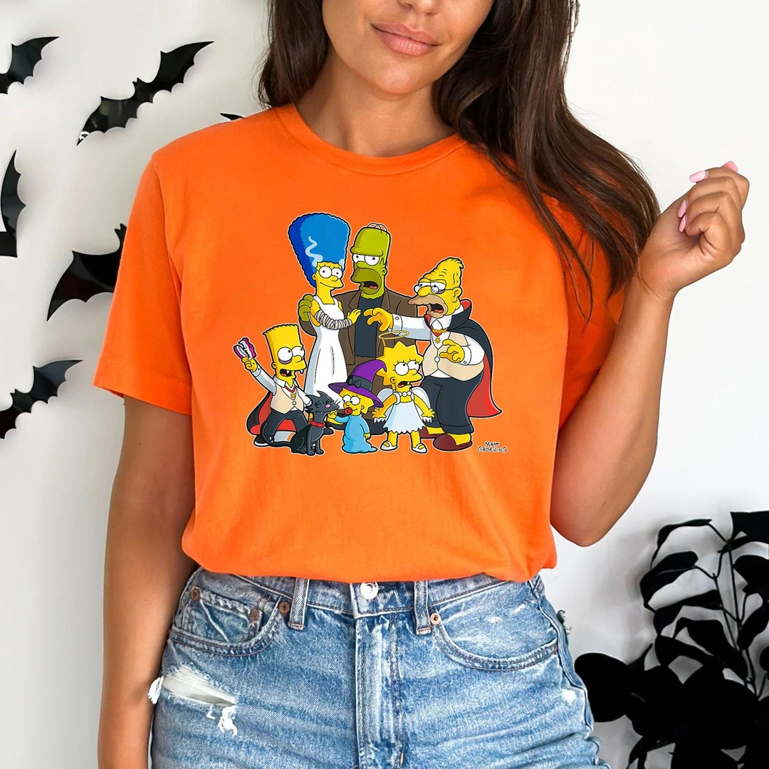 The Simpsons Family Treehouse of Horror Halloween Shirt, Halloween ...